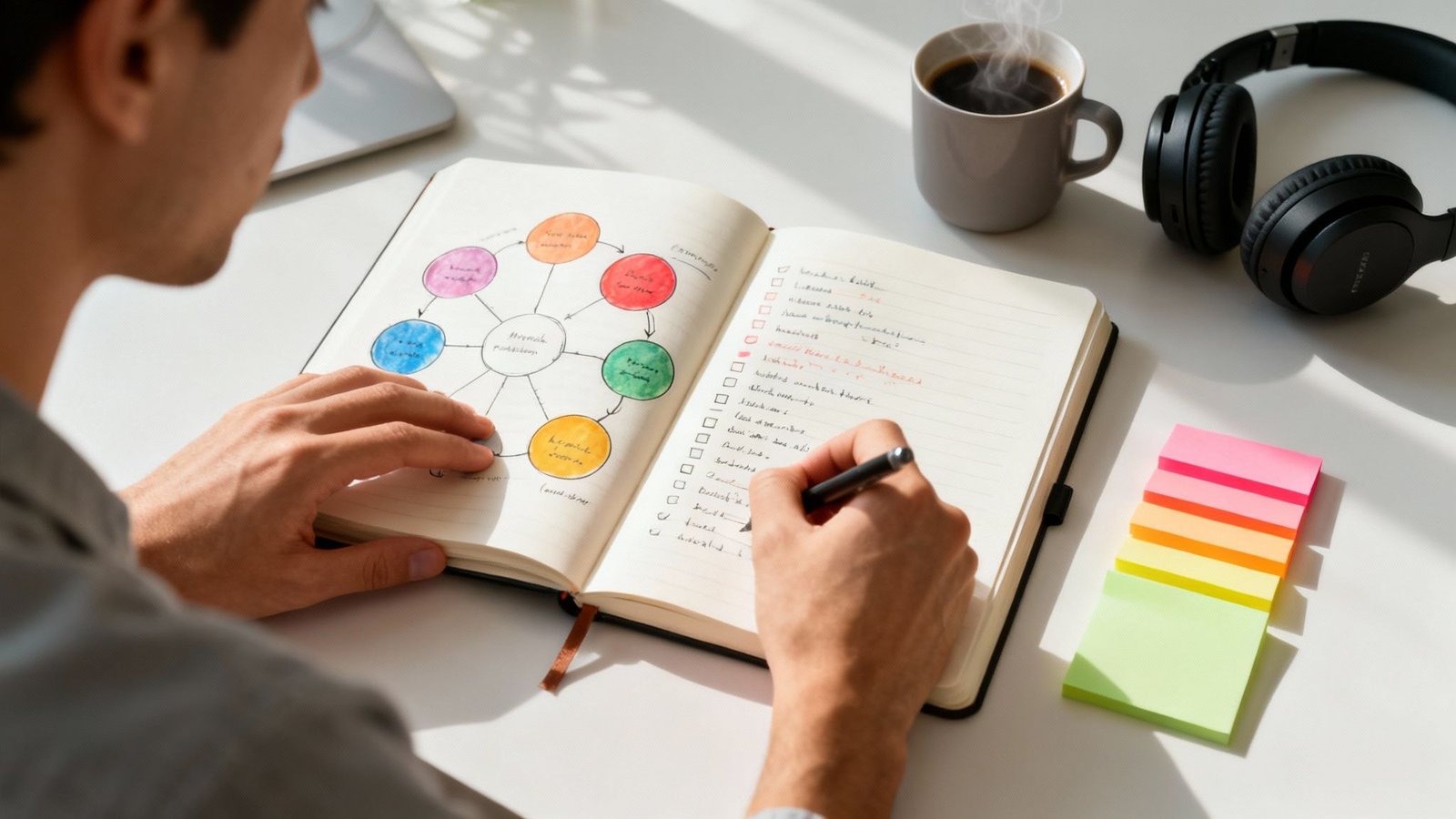 How to Organize Your Thoughts for Mental Clarity and Focus