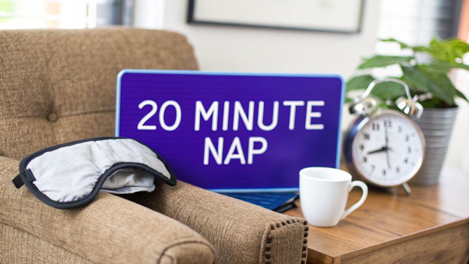 The Perfect 20 Minute Nap: Your Guide to a Brain-Boosting Nap