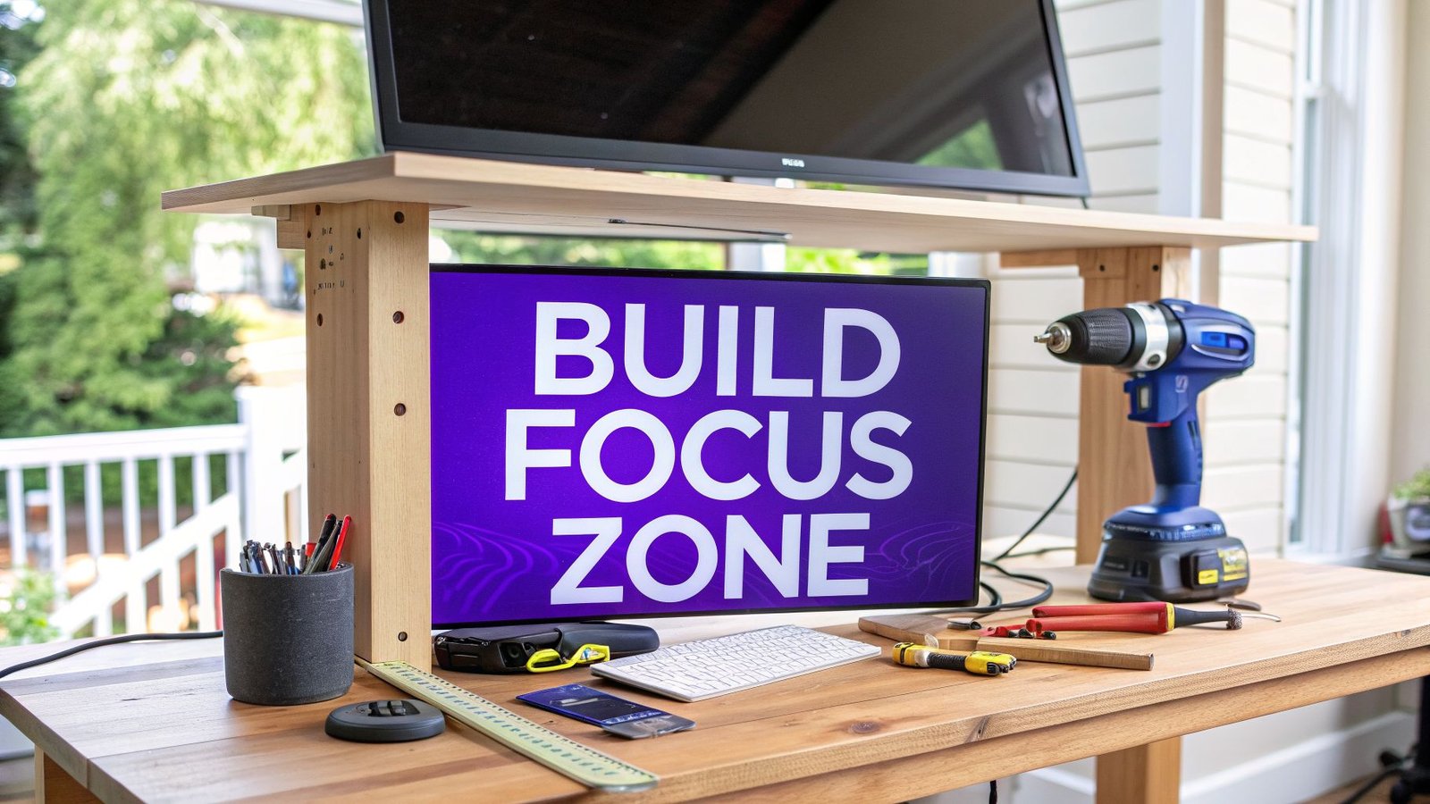 Build Your Focus Zone With DIY Office Furniture